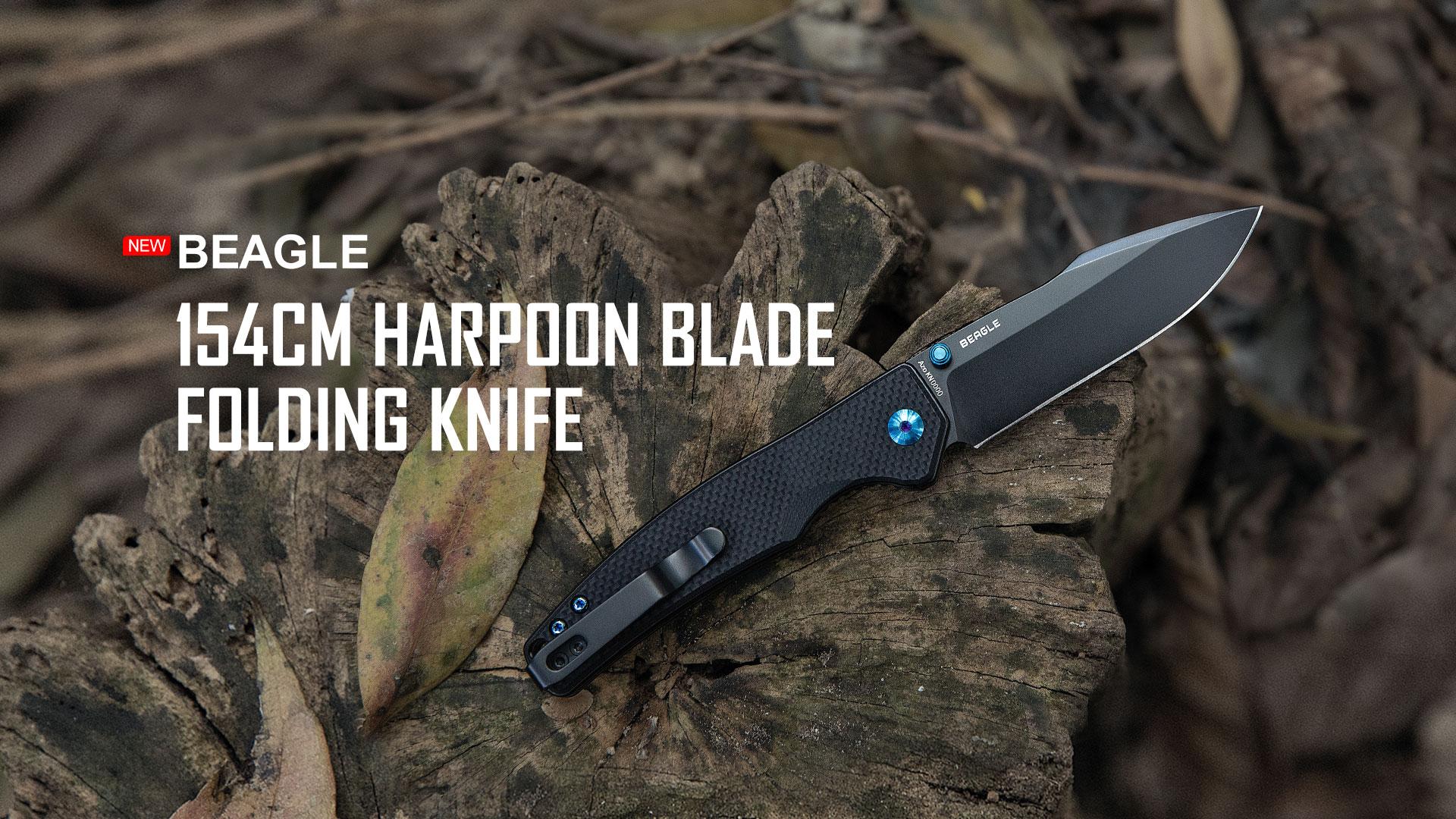 Нож Olight Oknife Beagle 154CM Harpoon Blade Black » Arms-Bg Оръжеен ...