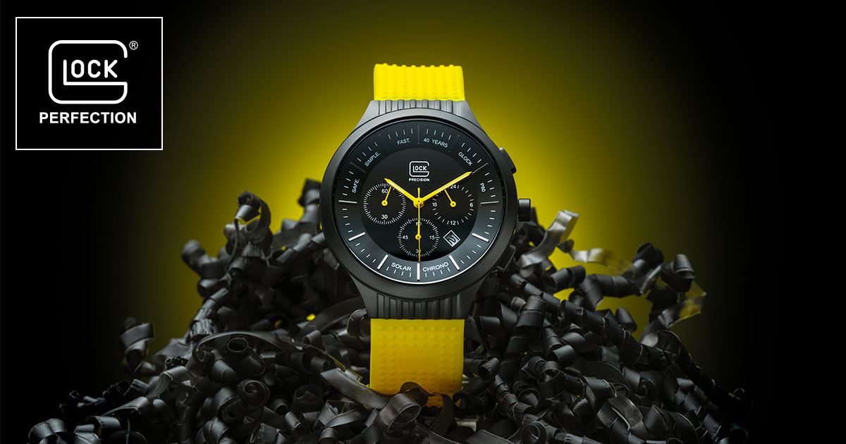 Часовник GLOCK Watch Chrono P80 Юбилеен 40 години пистолет GLOCK » Arms ...
