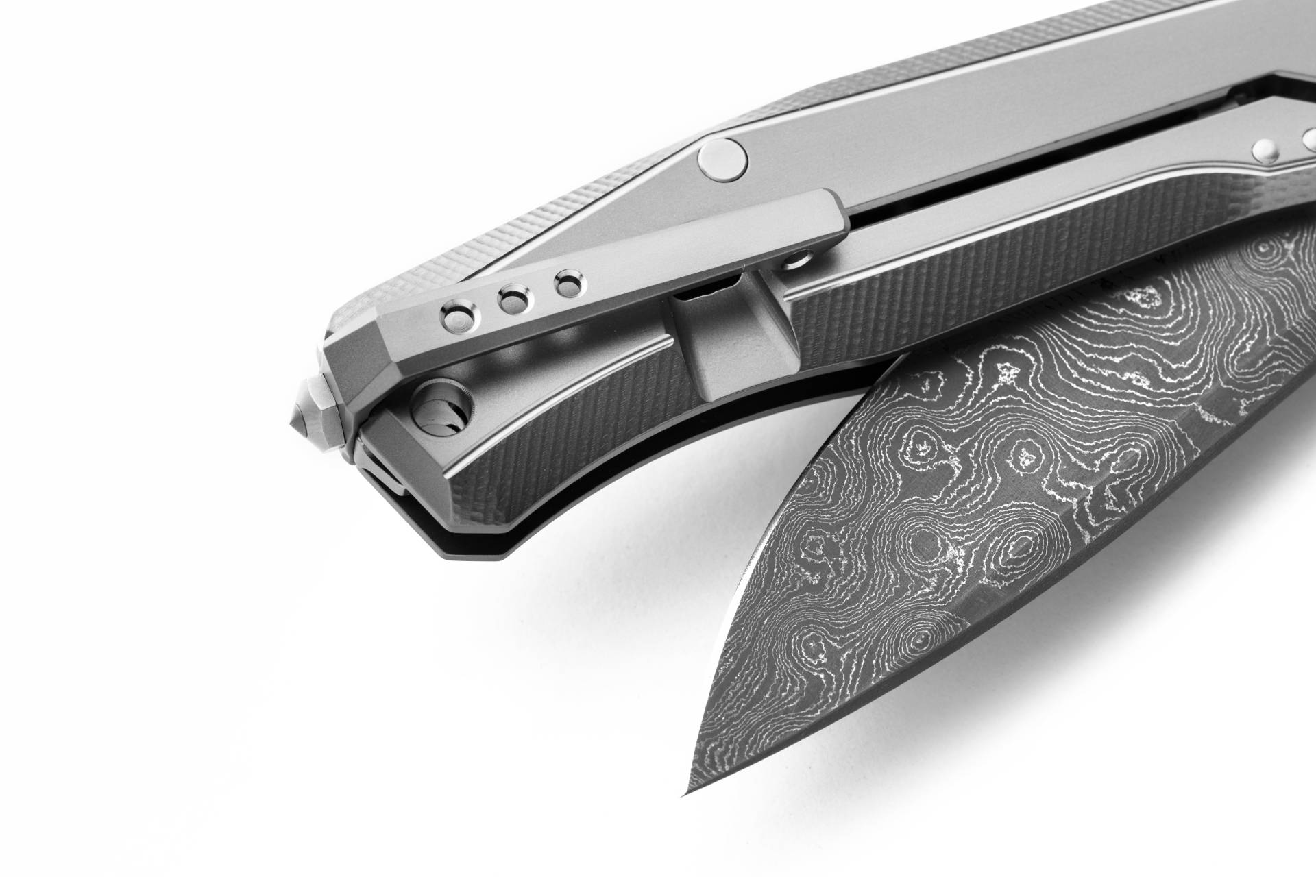 Нож LionSteel Myto Damascus Titan » Arms-Bg Оръжеен Магазин