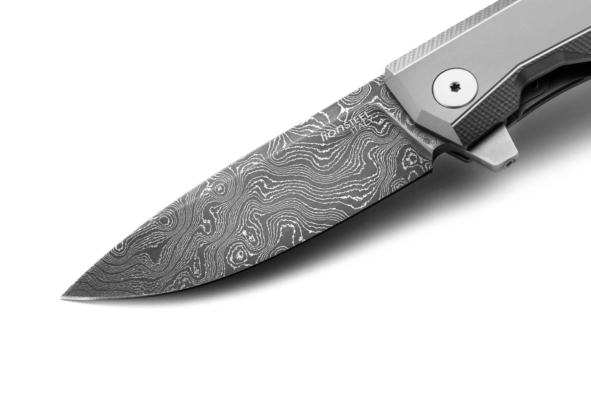Нож LionSteel Myto Damascus Titan » Arms-Bg Оръжеен Магазин