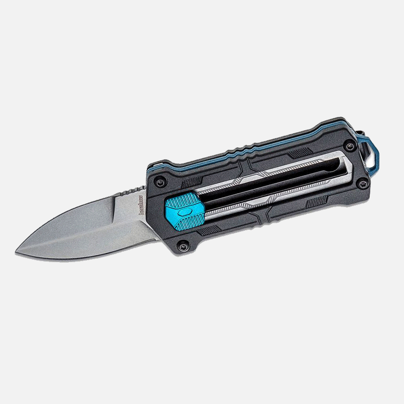 Автоматичен нож Kershaw KAPSULE 8Cr13MoV GFN Black » Arms-Bg Оръжеен ...