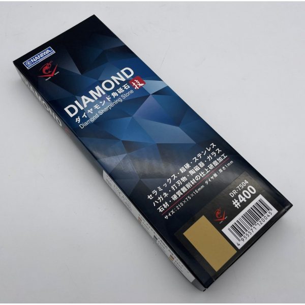 Диамантен камък за заточване NANIWA Diamond Grit 400 » Arms-Bg Оръжеен Магазин