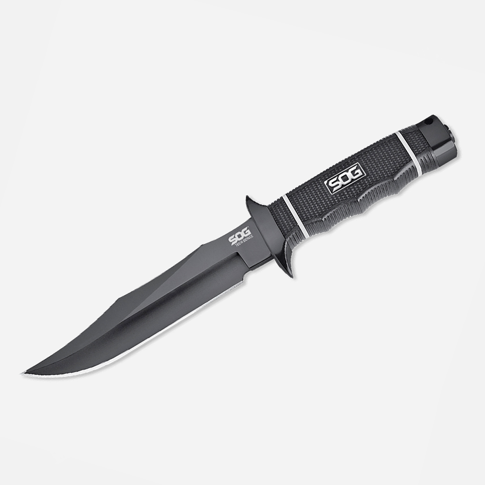 Нож SOG TECH BOWIE - BLACK TINI S10B-K » Arms-Bg Оръжеен Магазин
